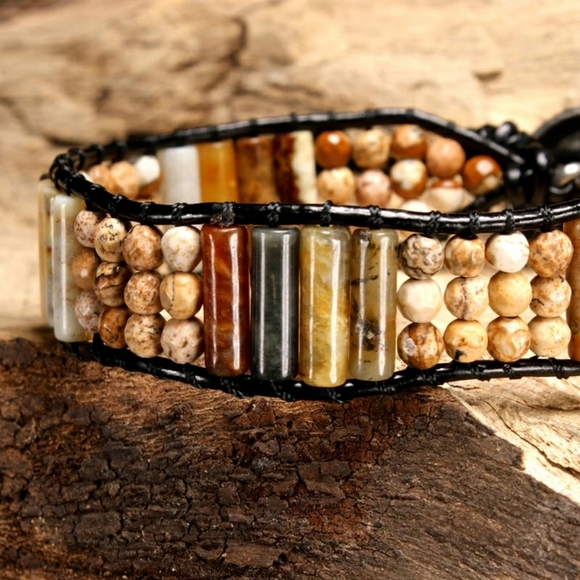 Hand Crafted | Jewelry | Handmade Natural Stone Bracelet | Poshmark